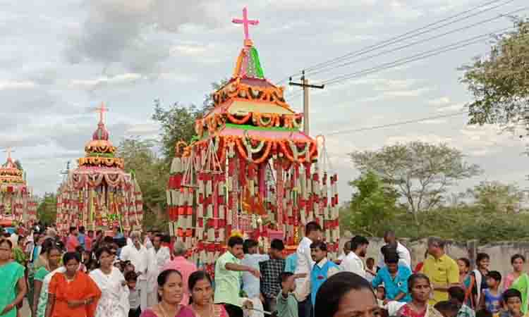 Ambassador Michael Sammanasu Temple Chariot Bhavani | அதிதூதர் மிக்கேல் ...
