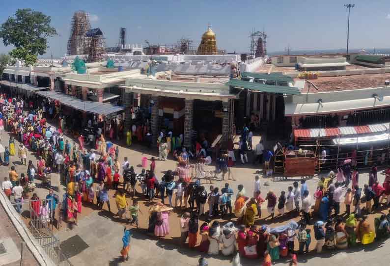Overcrowd in Palani Muruga Temple | மாத கார்த்திகையையொட்டி பழனி முருகன் ...