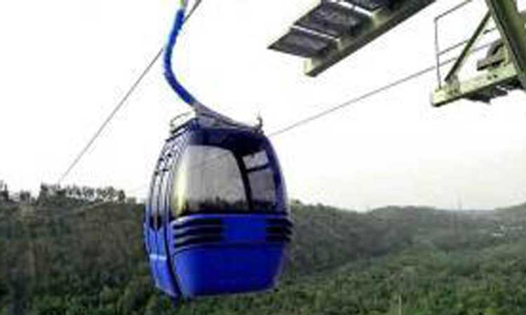 Rope car at Anuvavi Subramaniaswamy Temple | அனுவாவி சுப்பிரமணியசுவாமி ...