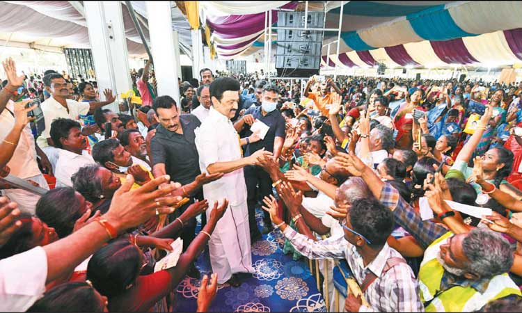 ‘The DMK wants to help the lives of those who do not have a vote bank ...