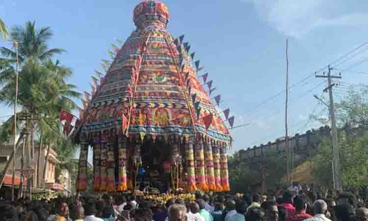 Therottam in the Muthumariamman temples | முத்துமாரியம்மன் கோவில்களில் ...