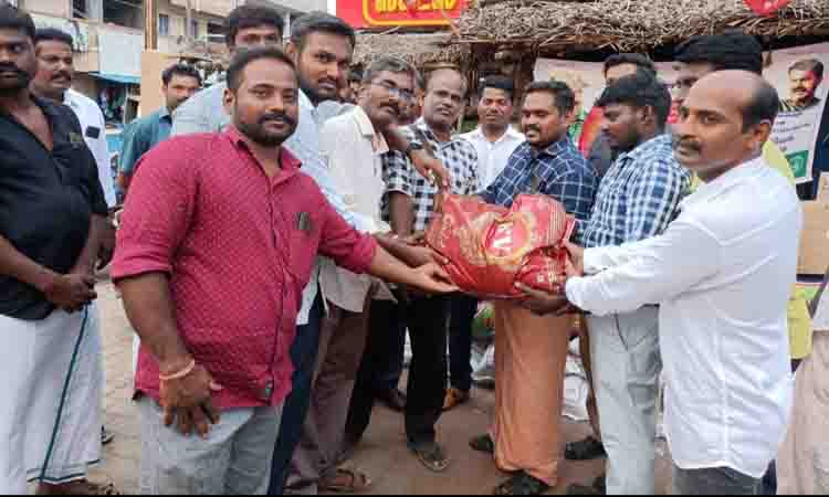 Collection of 1 ton of rice and groceries to be sent to Sri Lanka ...
