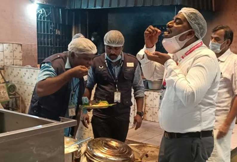 Food Safety Officers surprise inspection in hotels | ஓட்டல்களில் உணவு ...