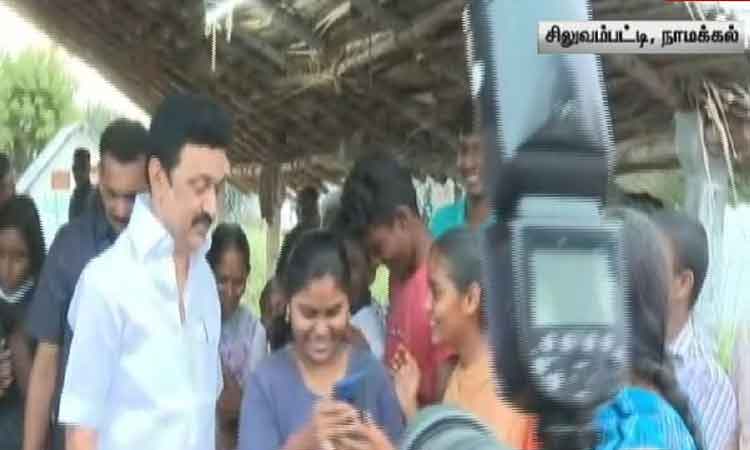 First Minister M.K.Stal's inspection of the area inhabited by the ...