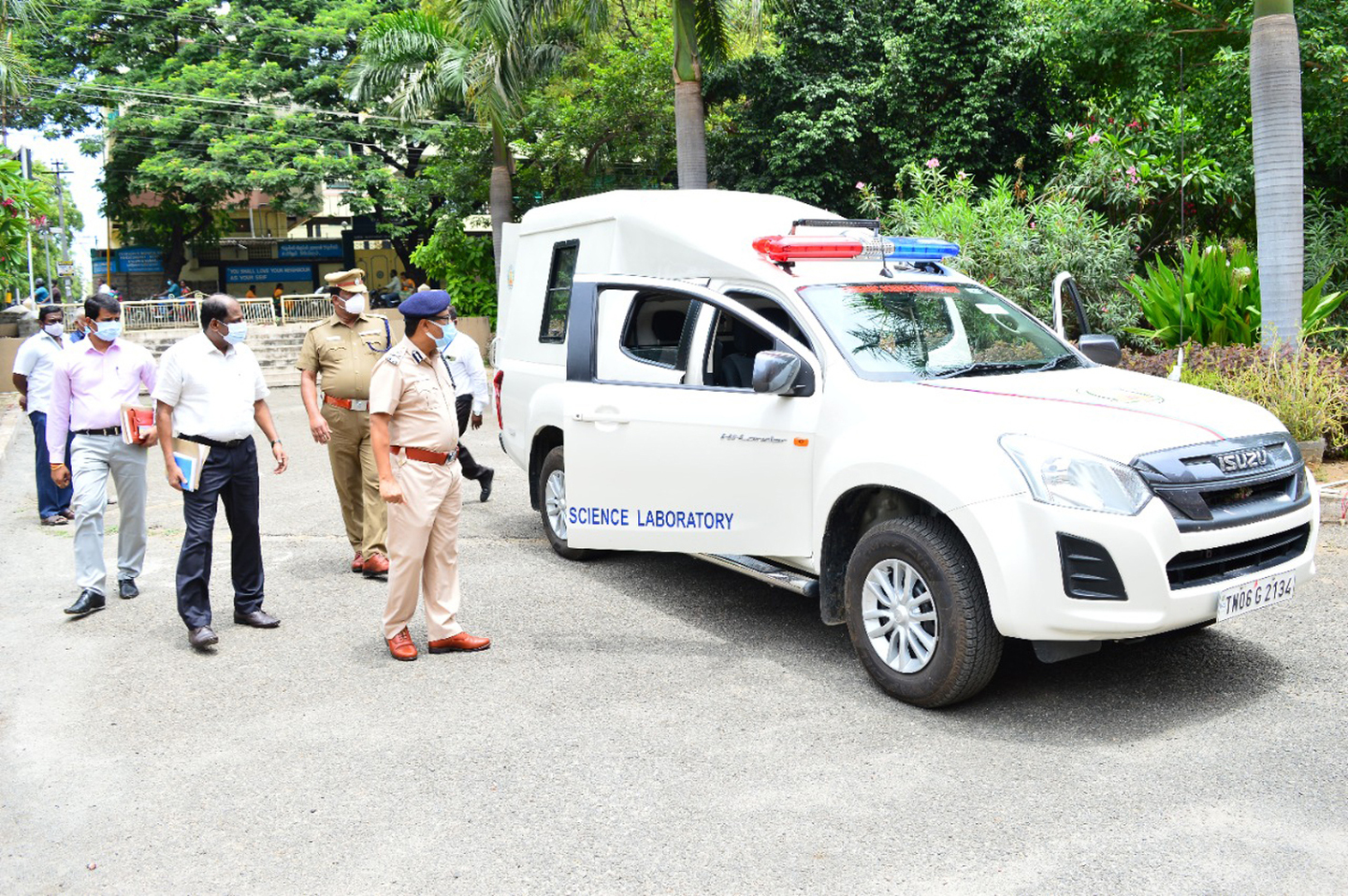 Salem's newly awarded Mobile Forensic Science Laboratory Vehicle-Police ...