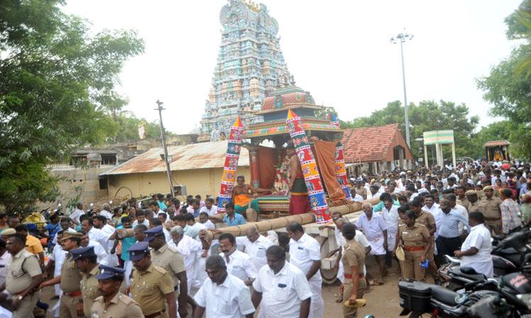 Sami Thiruveedi Ula at Kanda Devi Sornamoortheeswarar Temple | கண்டதேவி ...