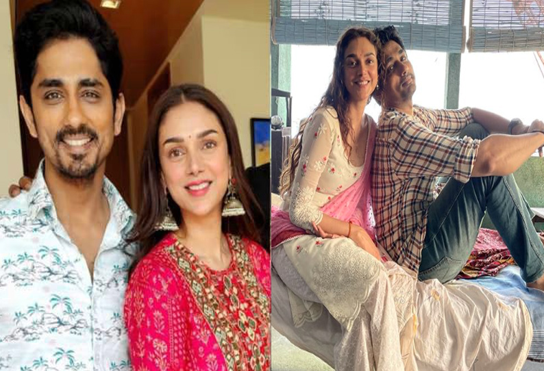 Siddharth dating Aditi Rao Hydari? | நடிகர் சித்தார்த்துடன் அதிதிராவ் ...