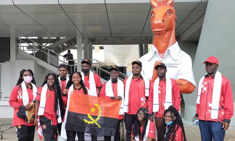 Angola chess players arrive in Chennai to participate in the 44th Chess ...