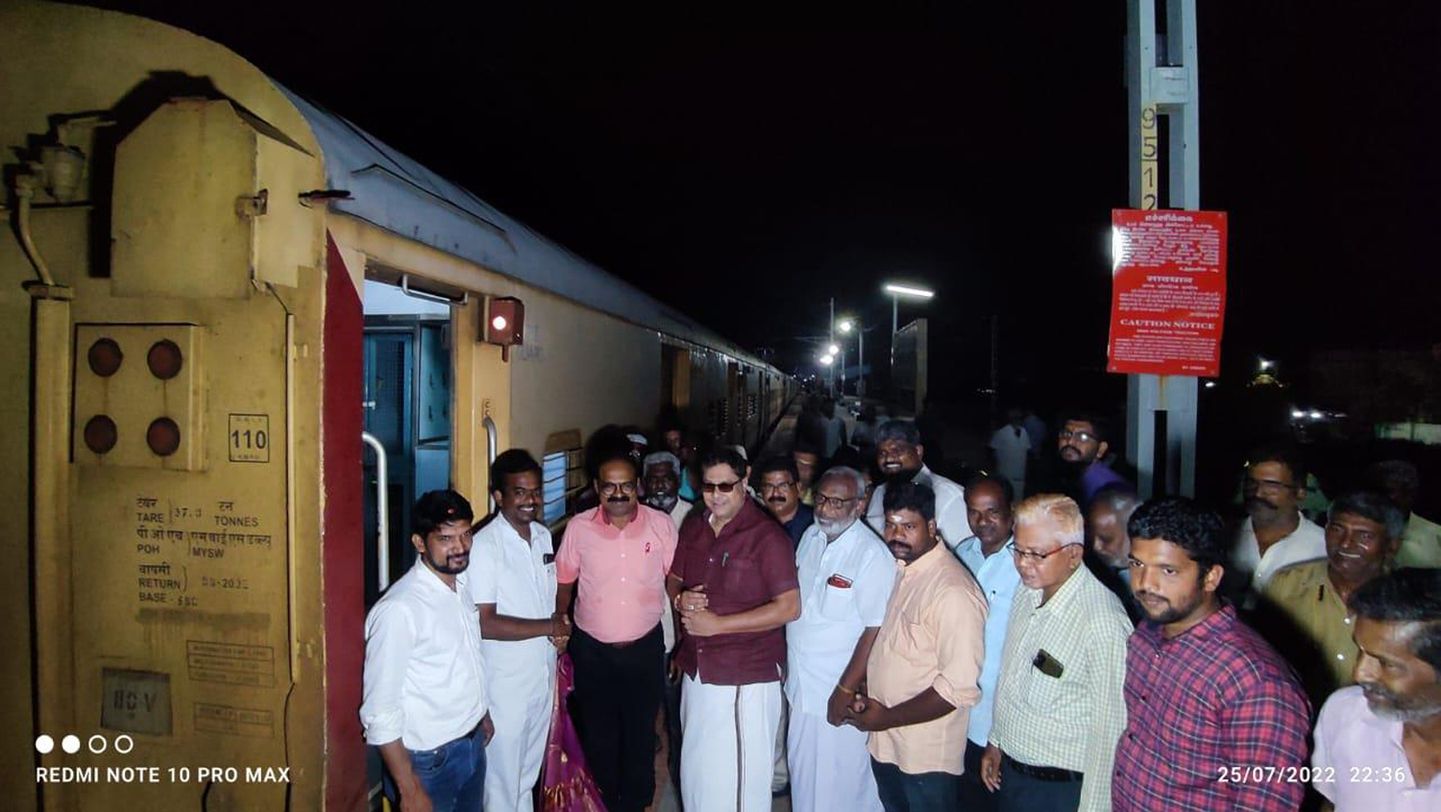 Bengaluru-Karaikal train service again | மீண்டும் பெங்களூரு-காரைக்கால் ...