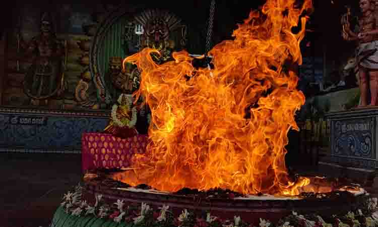 Chandi Yagam at Chamundeeswari Amman temple on the occasion of Aadi ...