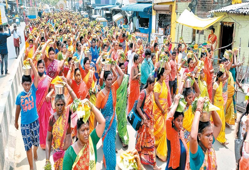 1008 Palkudam Procession at Uthukadu Ellaiamman Temple | ஊத்துக்காட்டு ...