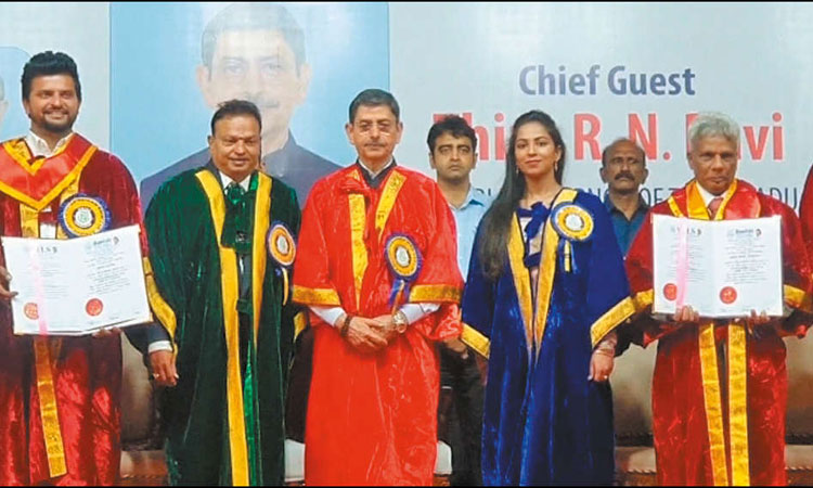 Cricketer Raina to 4 with honorary doctorates: Governor RN Ravi in ...