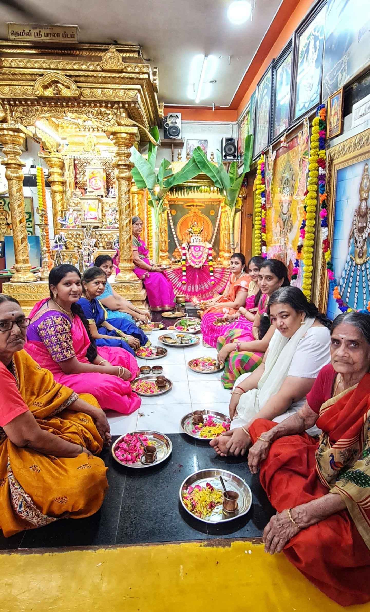 Varalakshmi fast worship at Nemili Bala Peedam | நெமிலி பாலா பீடத்தில் ...