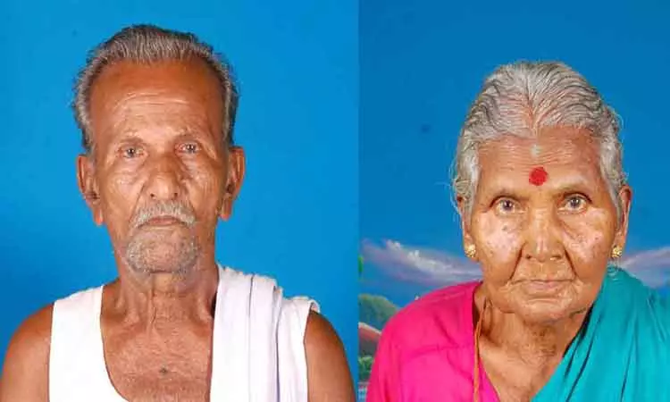 Inseparable couple in death: The wife also died in the shock of her ...