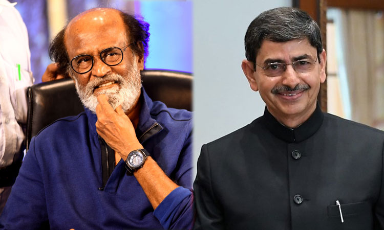 Actor Rajinikanth meets Governor RN Ravi | கவர்னர் ஆர்.என்.ரவி உடன் ...