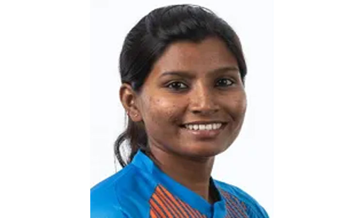 prize for rajeswari | இந்திய மகளிர் கிரிக்கெட் அணி வீராங்கனைக்கு ரூ.15 ...