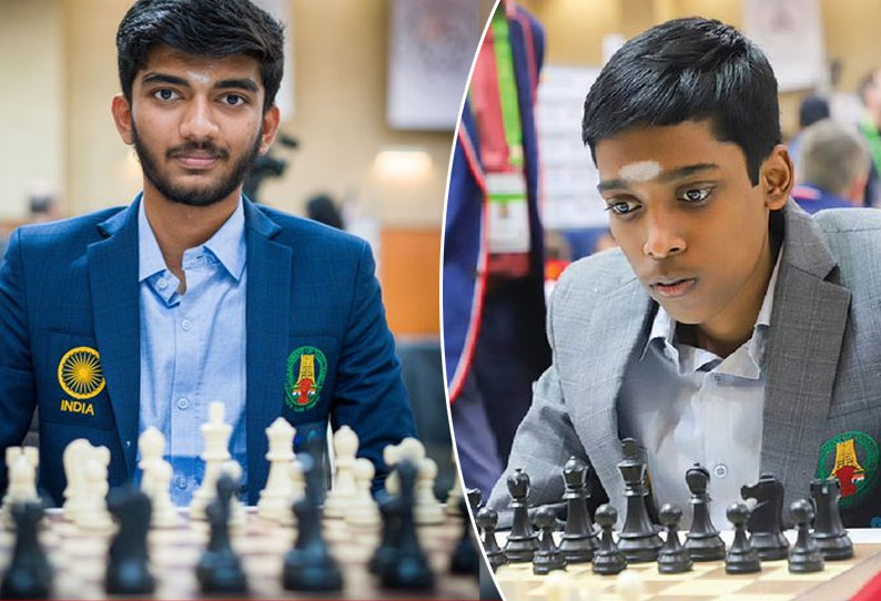 Tamil Nadu player Kukesh wins gold in Chess Olympiad individual ...