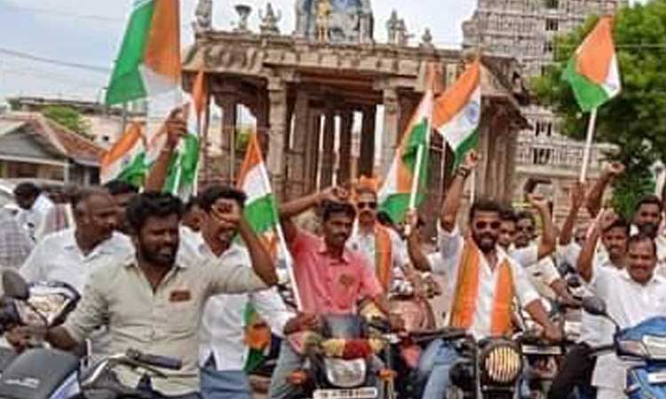 75th Independence Day Awareness Motorcycle Parade | 75-வது சுதந்திர தின ...