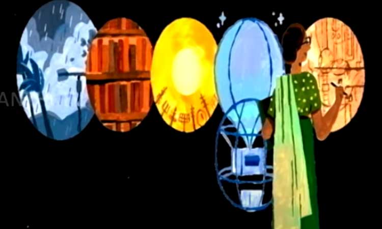 'India's weather girl' birthday gift from Google | 'இந்தியாவின் வானிலை ...