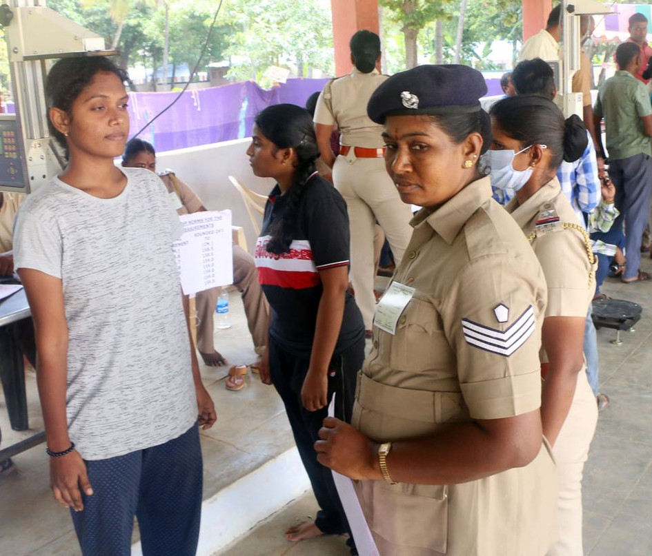 Police Sub-Inspector Posts: Fitness test for women started | போலீஸ் சப் ...