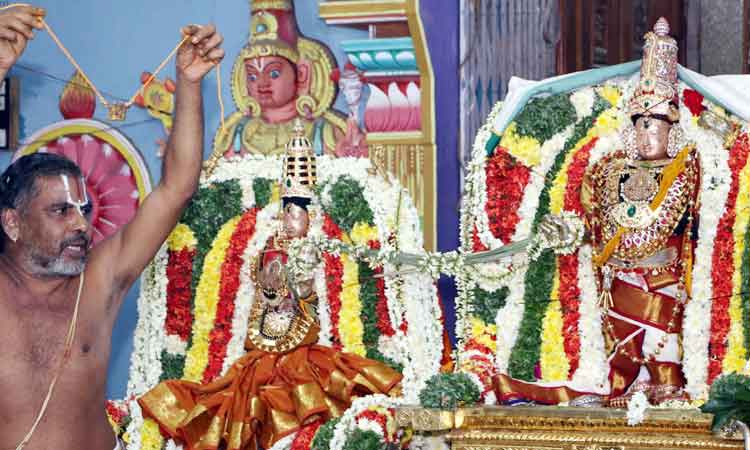 Sita-Rama Thirukalyana Utsavam at Ramasamy Temple | ராமசாமி கோவிலில் ...