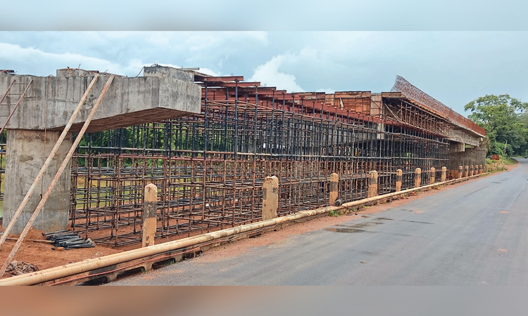 The work of constructing a flyover near Oothukottai will be completed ...