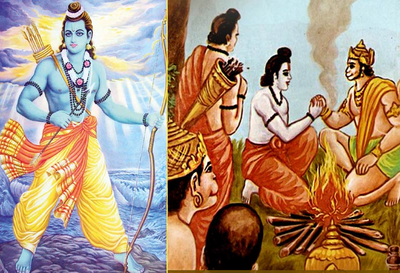 Sugriva tested Lord Rama's power | ராமரை பரிசோதித்த சுக்ரீவன்