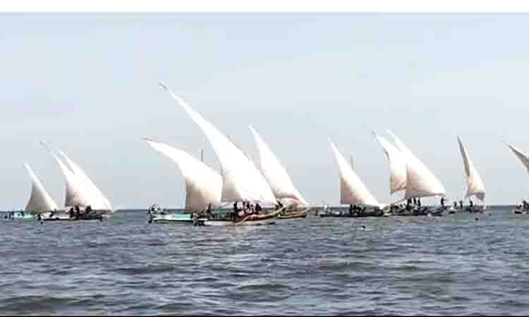 Sail boat competition on the occasion of Vinayagar Chaturthi festival ...