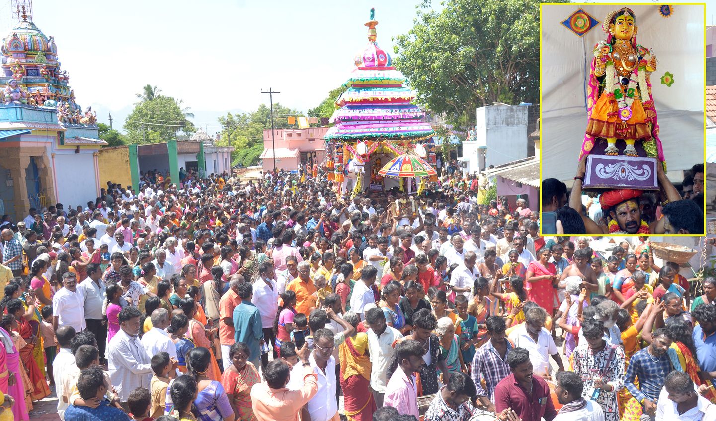 Kottapatti Muthalamman temple festival was attended by many devotees ...