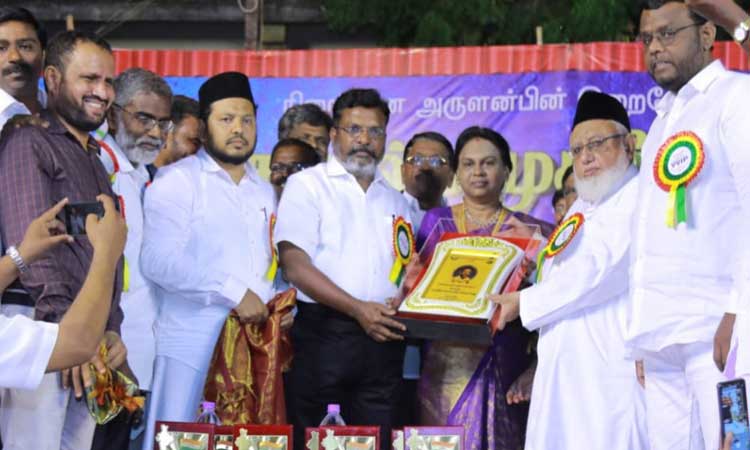 "Community Justice Guard Kaithe Millath Award" to Thirumavalavan ...