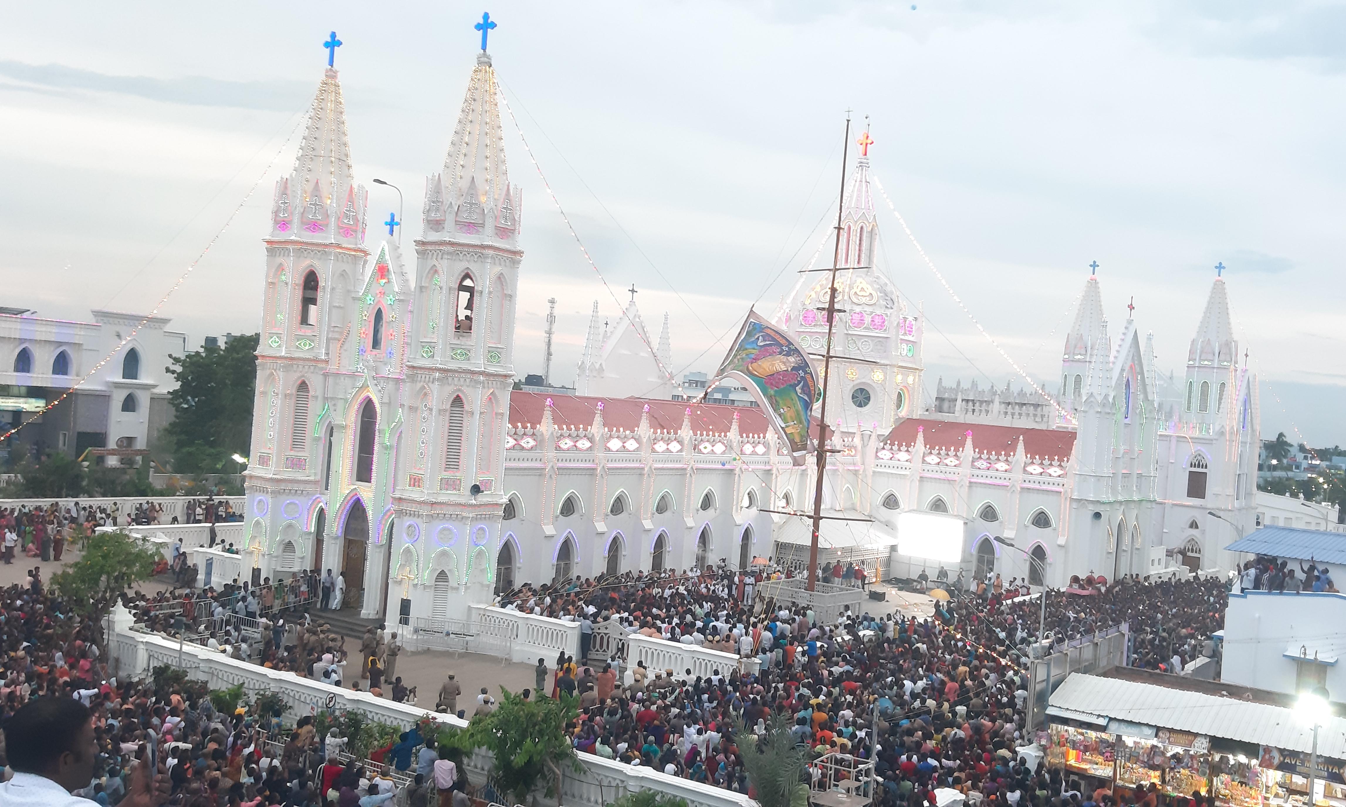 Velankanni Mata Cathedral Anniversary Celebration | வேளாங்கண்ணி மாதா ...