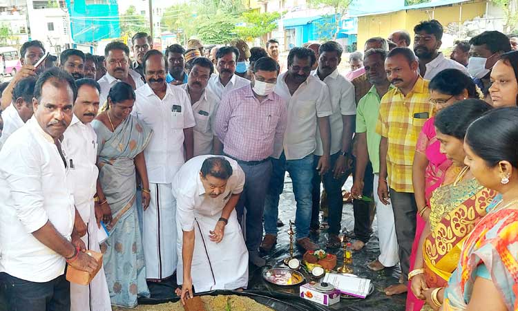 A new building for Thirukovilur Municipal Office at a cost of Rs.3¼ ...