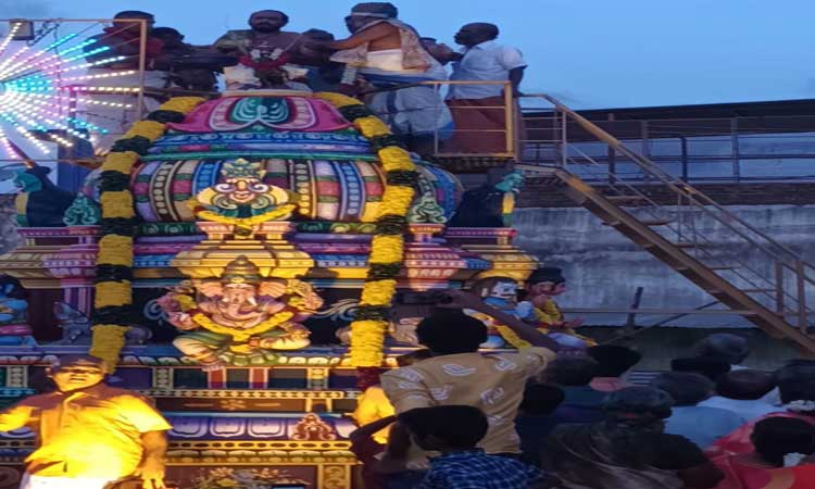 Temple immersion ceremony | கோவில் கும்பாபிஷேக விழா