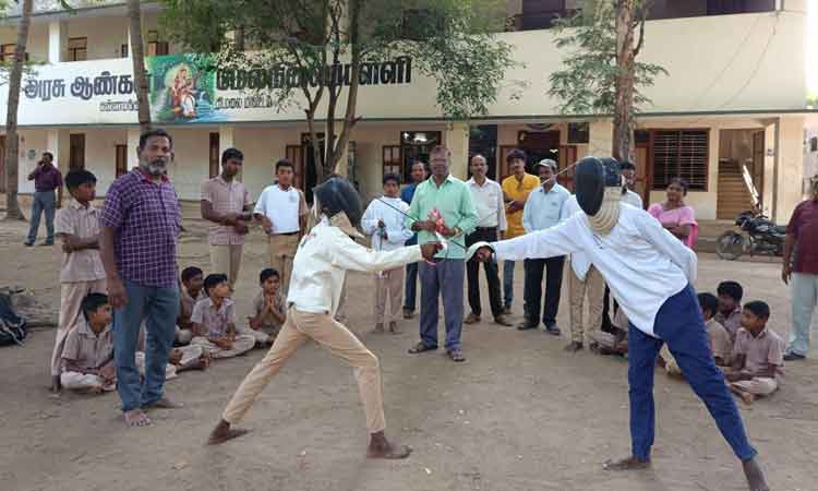 Sword fighting practice | வாள் சண்டை பயிற்சி