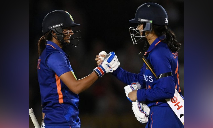 Smriti Mandhana in action - Indian women's team beat England by 8 ...