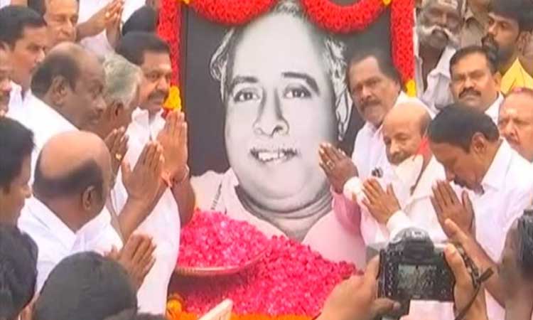 114th birthday of late former Chief Minister Annadurai | அண்ணா ...