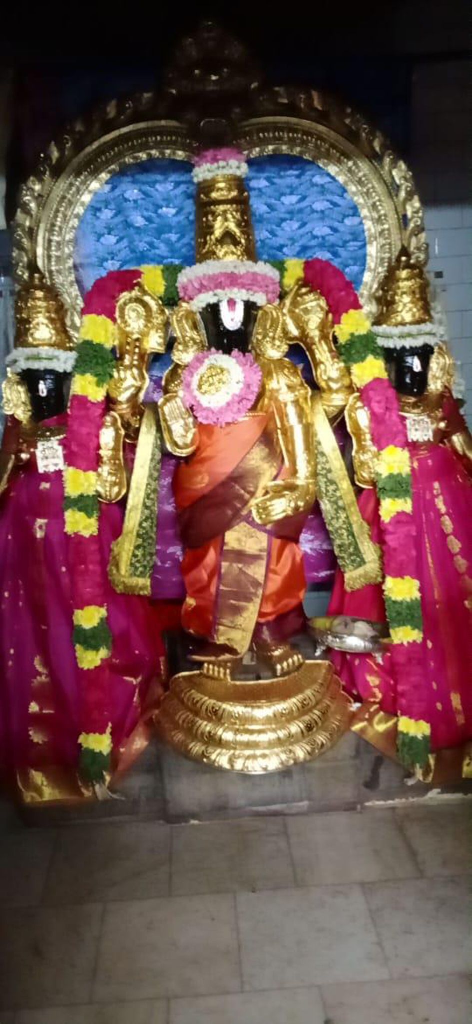 Special pooja at Perumal temple on the occasion of Puratasi month ...