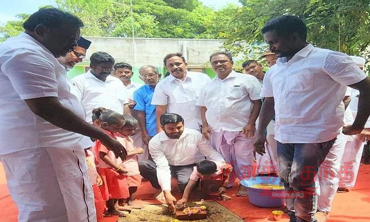 Inauguration of School Building | பள்ளி கட்டிடம் கட்டுவதற்கான தொடக்க ...