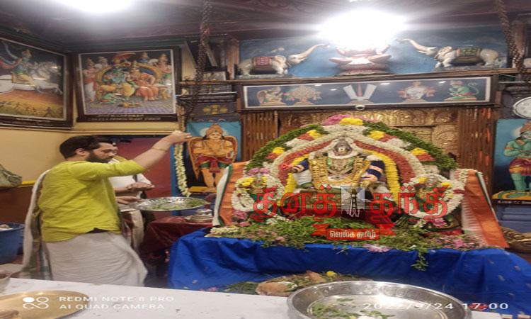 On the first Saturday of Puratasi month Special pooja at Perumal ...