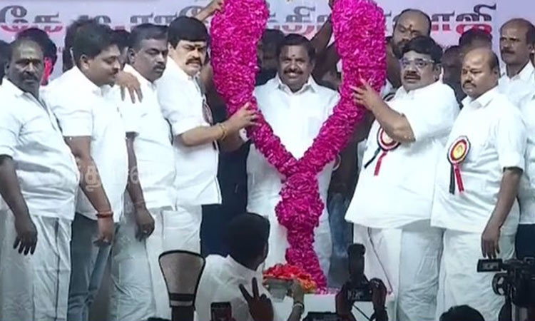 ADMK created the Dravidian model. Edappadi Palaniswami in Than-Sivakasi ...