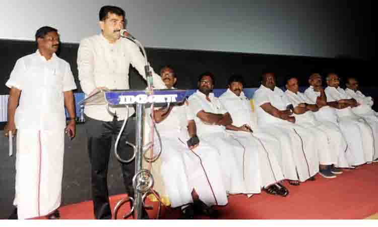 Vaiko documentary screened in Perambalur | பெரம்பலூரில் வைகோ ஆவணப்படம் ...
