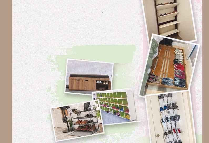 How to set up a shoe stand at home | வீட்டில் காலணி ஸ்டாண்டு அமைக்கும் முறை