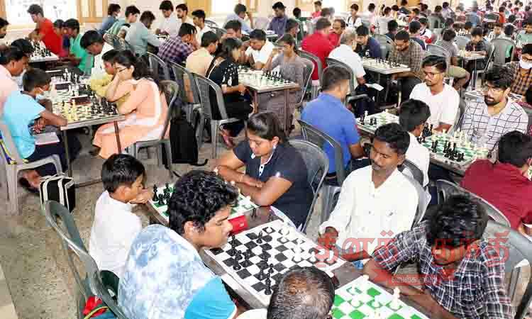 State level chess tournament | மாநில அளவிலான செஸ் போட்டி