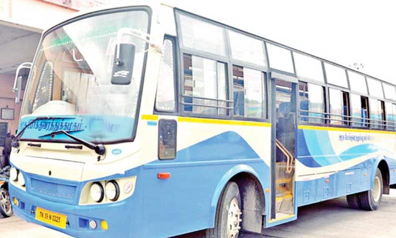 A government bus should run daily from Vedaranyam to Madurai ...