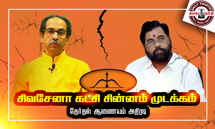 Shiv Sena Party Symbol Freeze - Election Commission Action | சிவசேனா ...