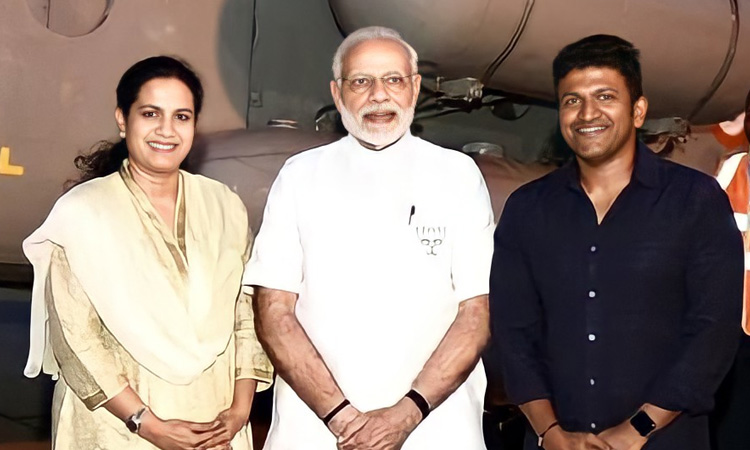 Puneeth Rajkumar's Wife Shares His Last Film's Trailer With PM. His ...