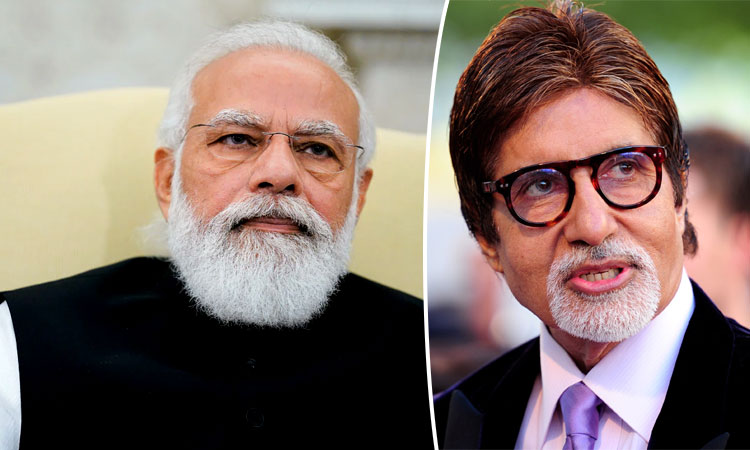 PM Modi wishes actor Amitabh Bachchan on his birthday | நடிகர் ...