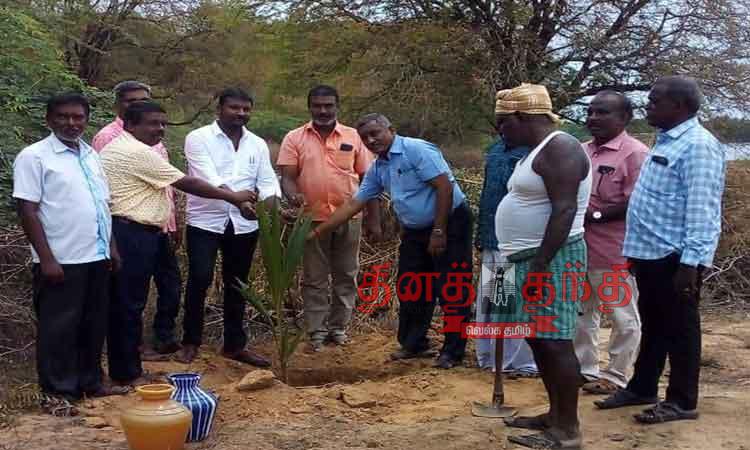 Sapling ceremony | மரக்கன்று நடும் விழா