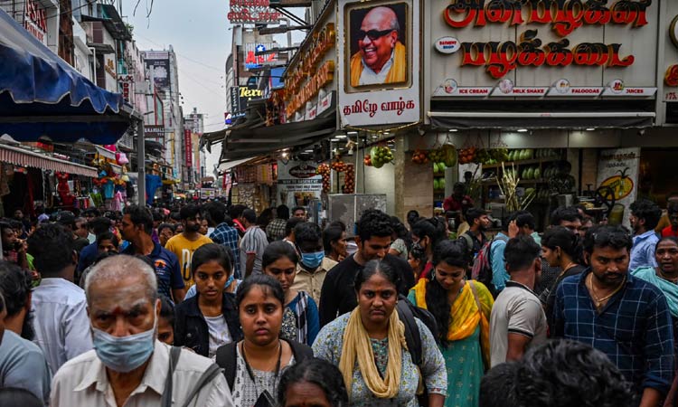 Huge Crowd in Chennai T Nagar | களைகட்டும் தீபாவளி; சென்னை தி.நகரில் ...