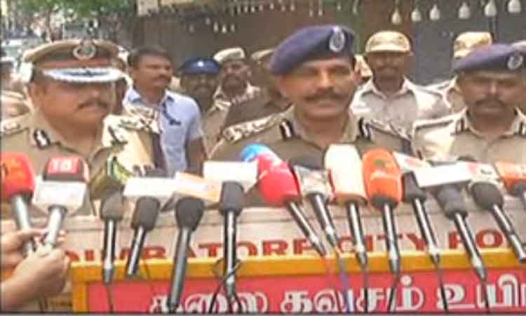 Coimbatore blast incident: 6 special teams set up to investigate - DGP ...